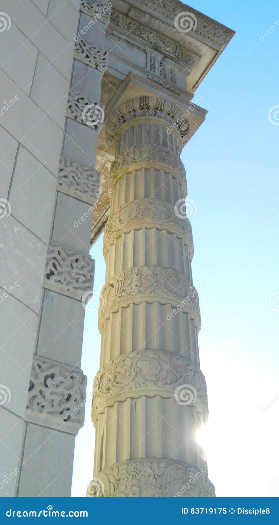 Single Stone Column stock image. Image of monument, front - 83719175