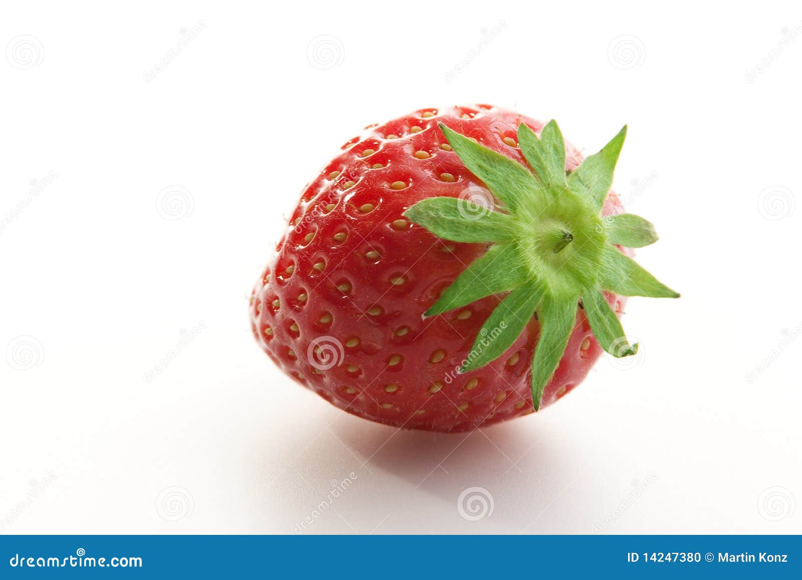 Single strawberry stock photo. Image of copy, macro, sweet - 14247380
