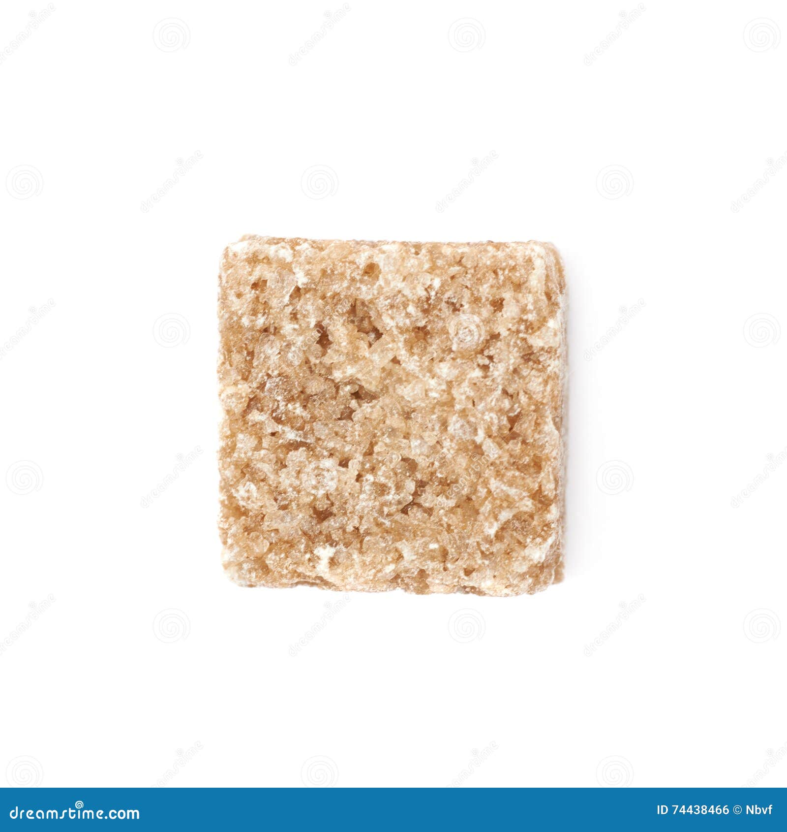 Single sugar cube isolated stock photo. Image of organic - 74438466