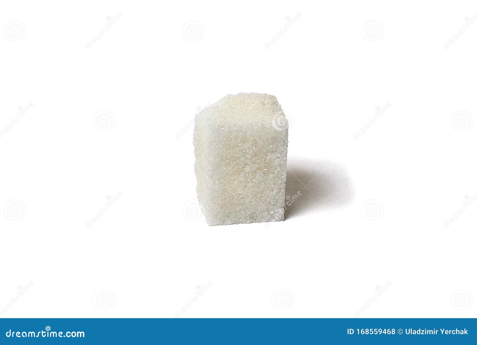 Single Sugar Lump with Sugar Crumbs Isolated of White Stock Photo ...