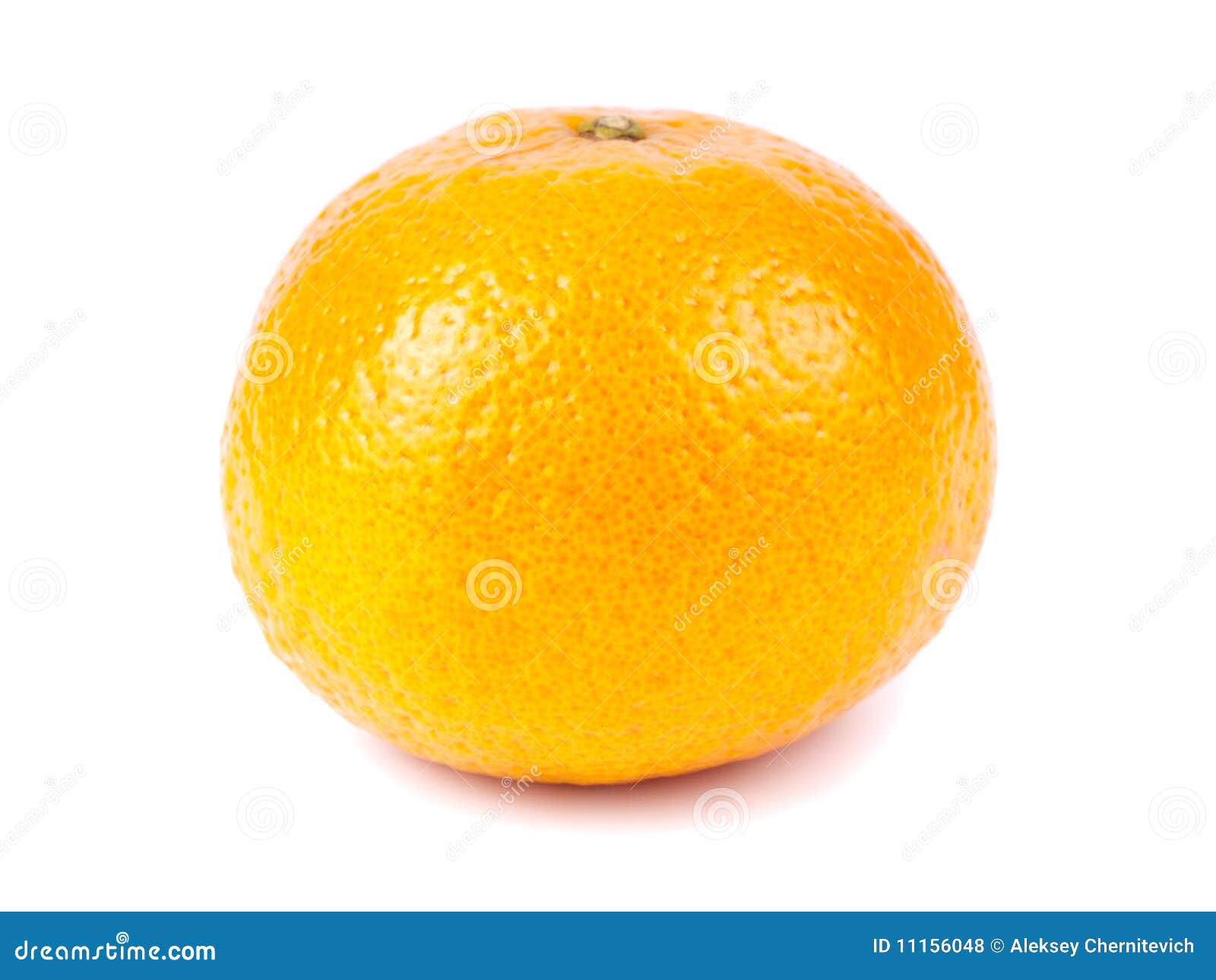 Single tangerine stock photo. Image of color, sweet, healthy - 11156048