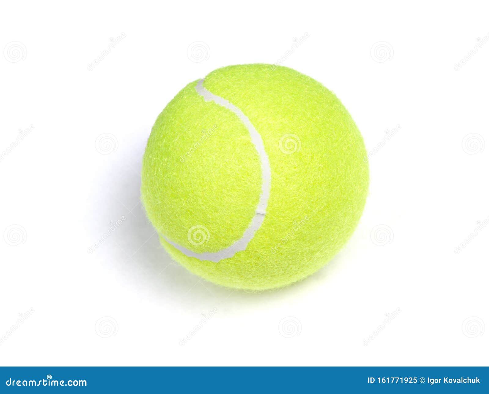 Single tennis ball stock image. Image of view, single - 161771925