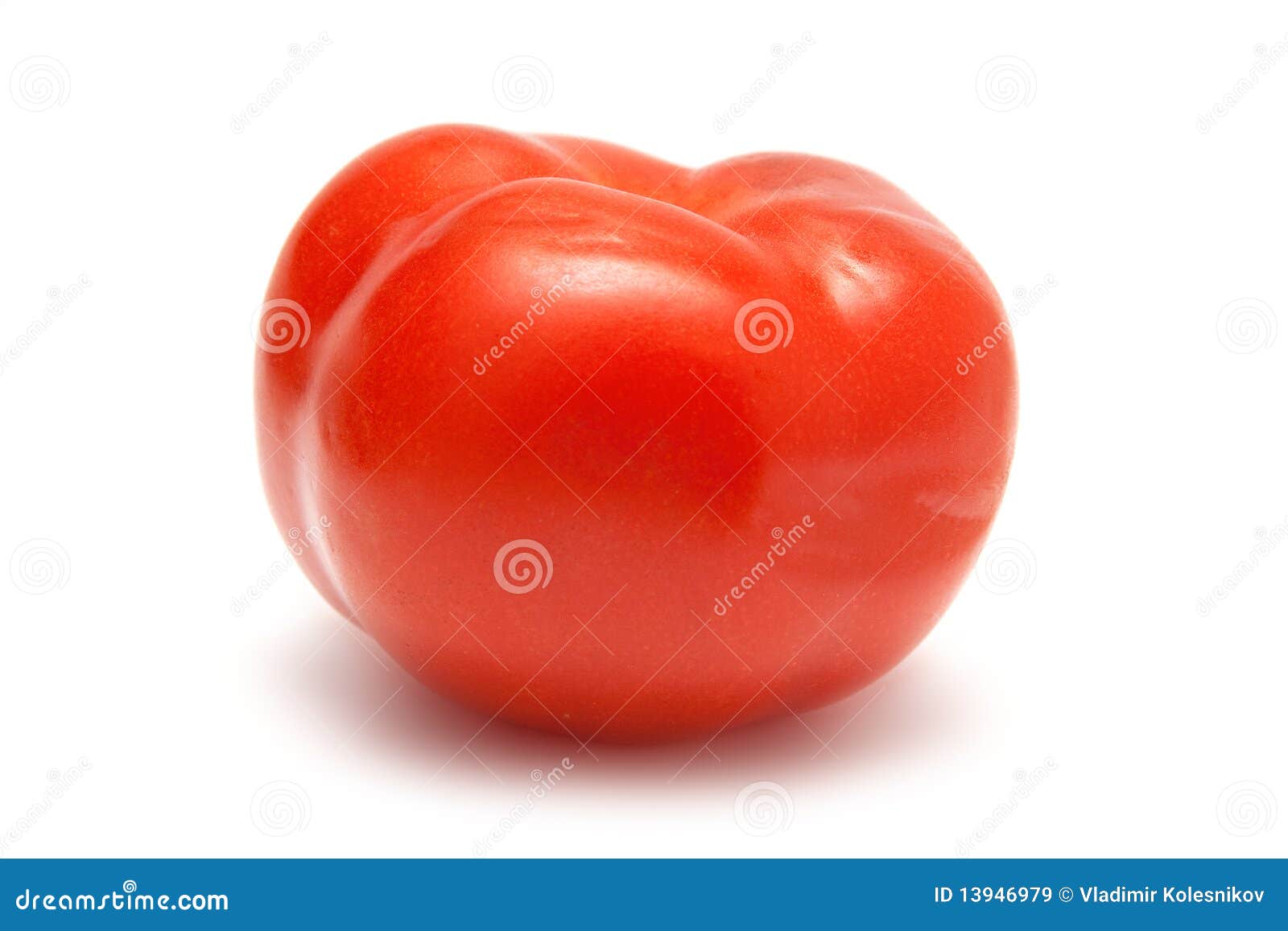 Single tomato stock image. Image of close, color, white - 13946979