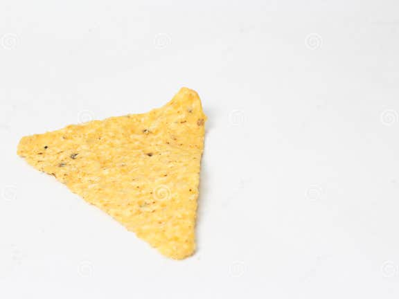 Single tortilla chips stock image. Image of chip, dairy - 267189405