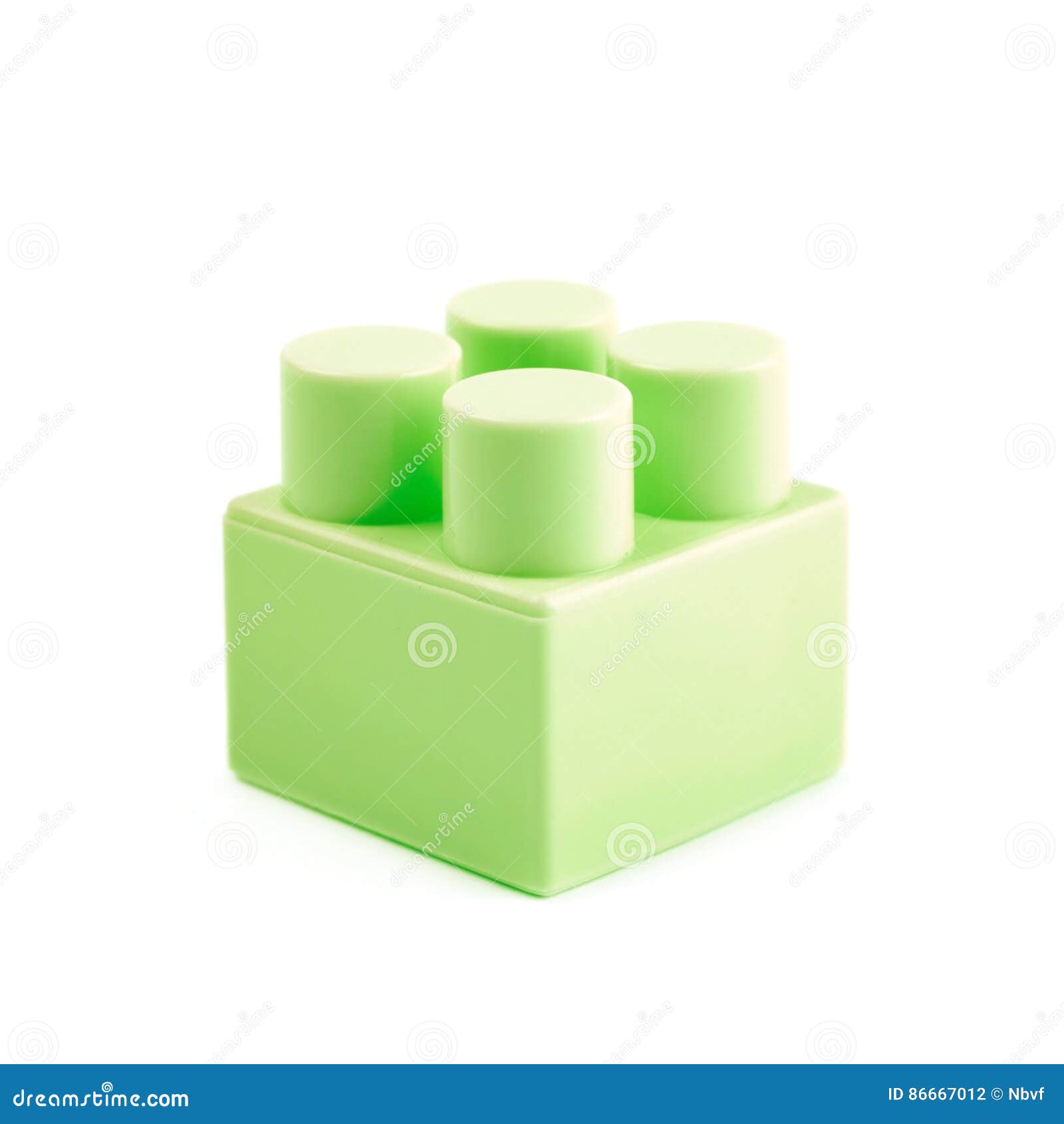 Single Toy Construction Block Isolated Stock Photo - Image of childhood ...