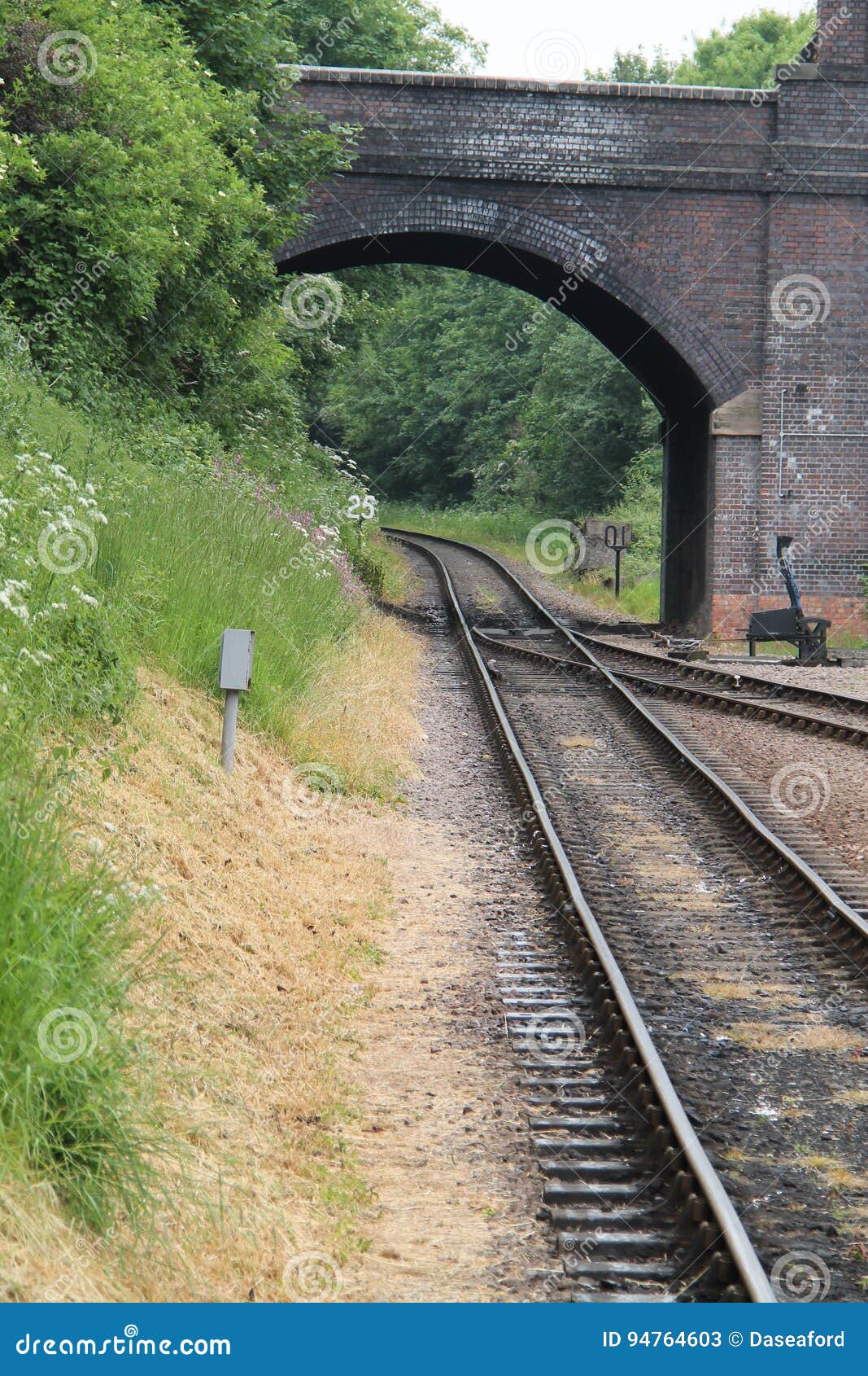 The Track On A Railway Or Railroad, Also Known As The Permanent Way, Is ...