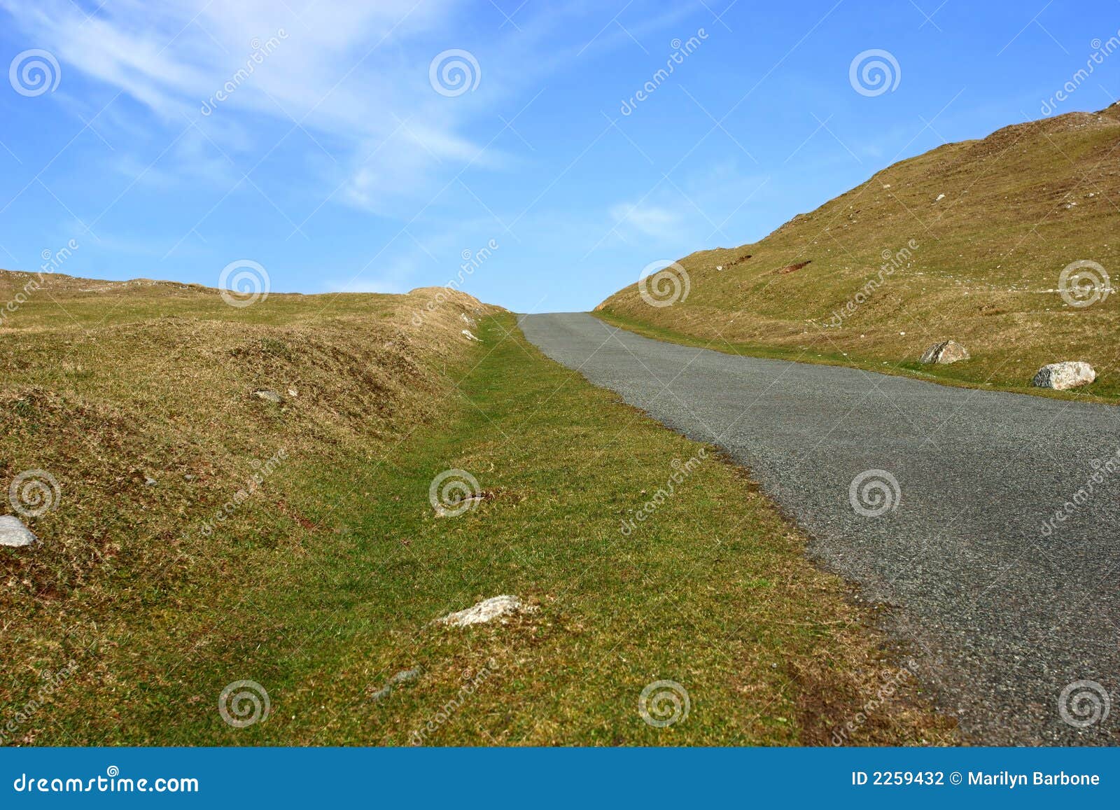 Single Track Road stock photo. Image of future, horizon - 2259432