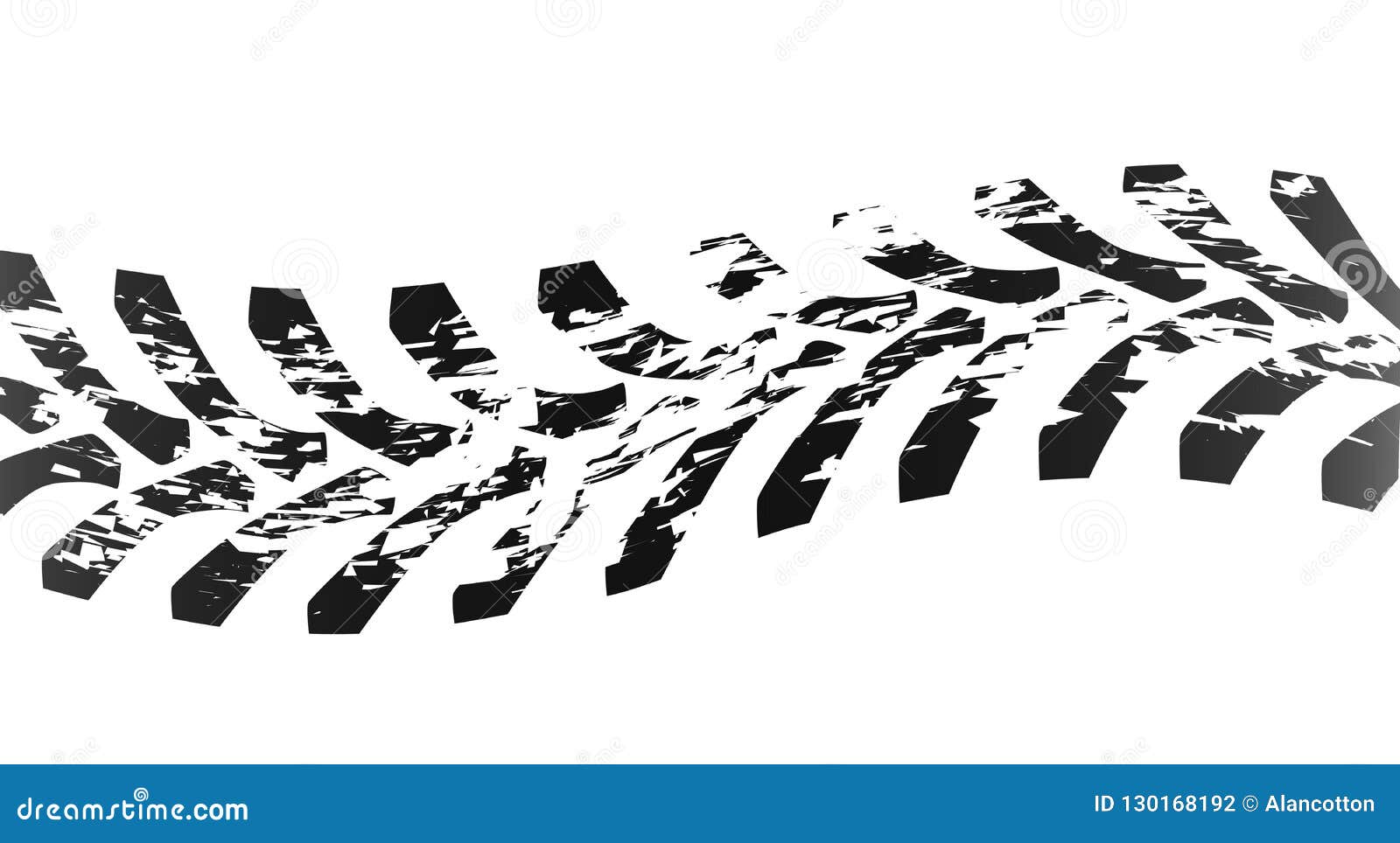 Tractor Tyre Tread Outline Background Vector Illustration ...