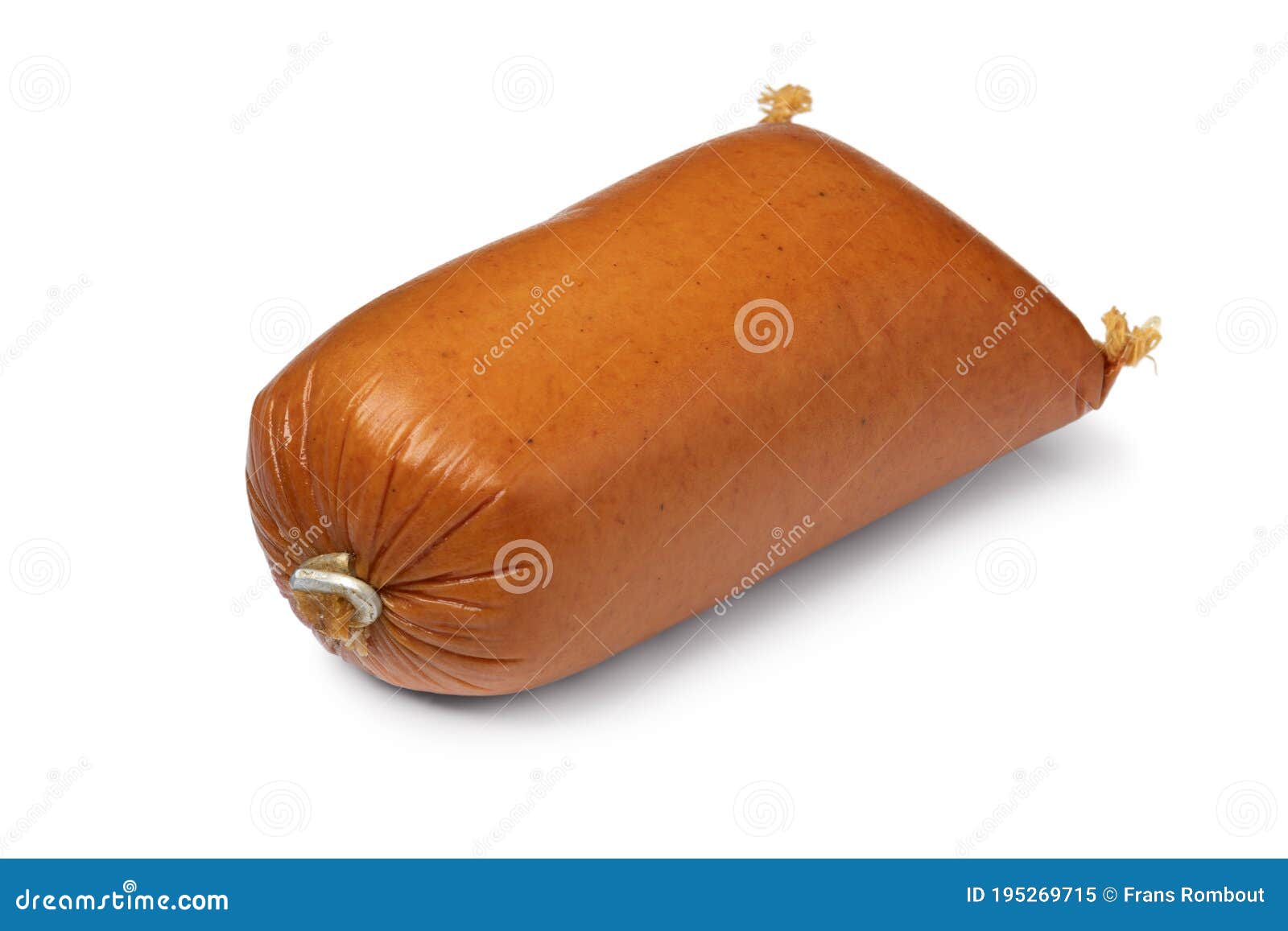 Single Traditional German Teewurst Stock Image - Image of tasty, studio ...