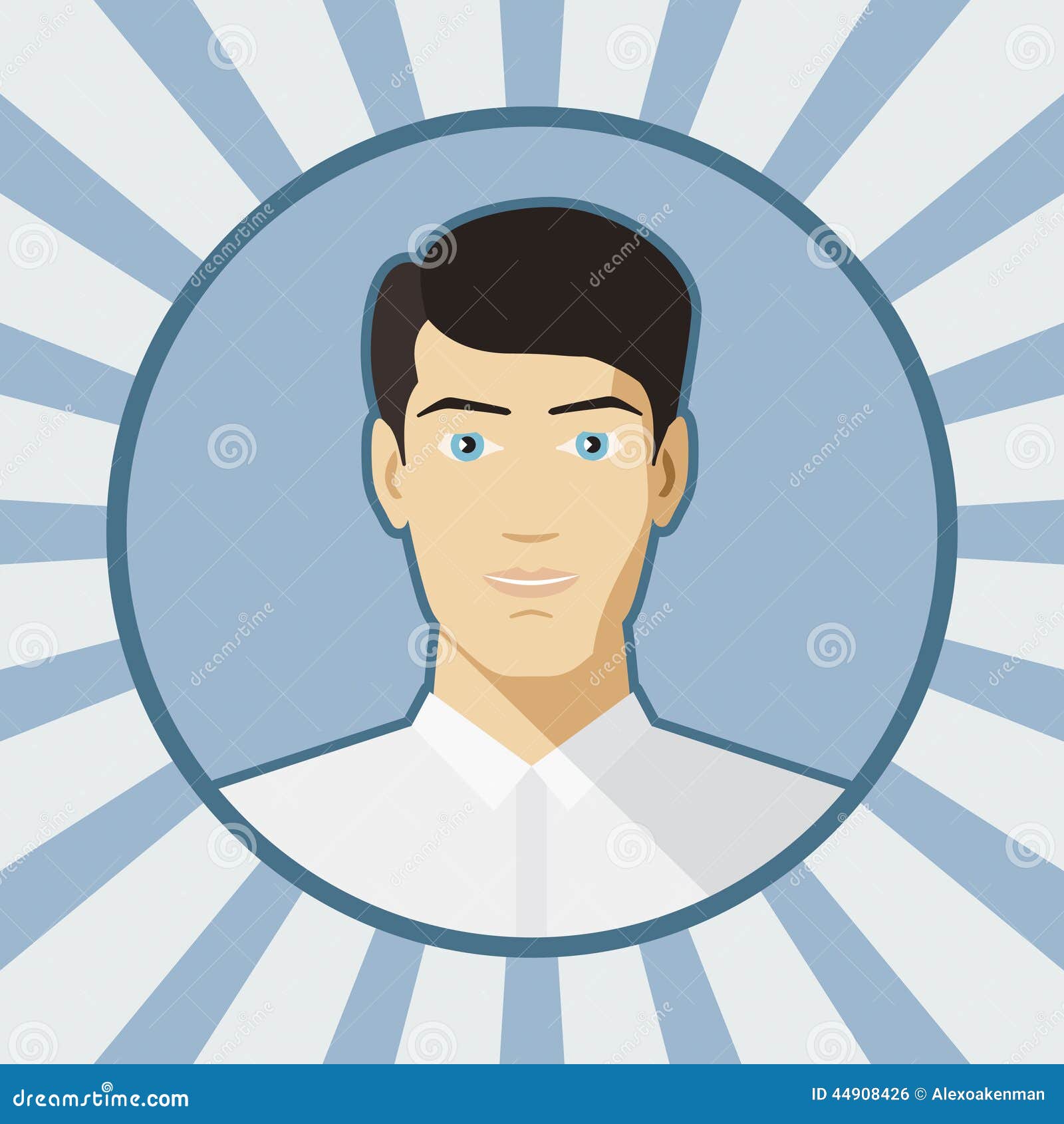 Single Vector Man Avatar. | CartoonDealer.com #42170944