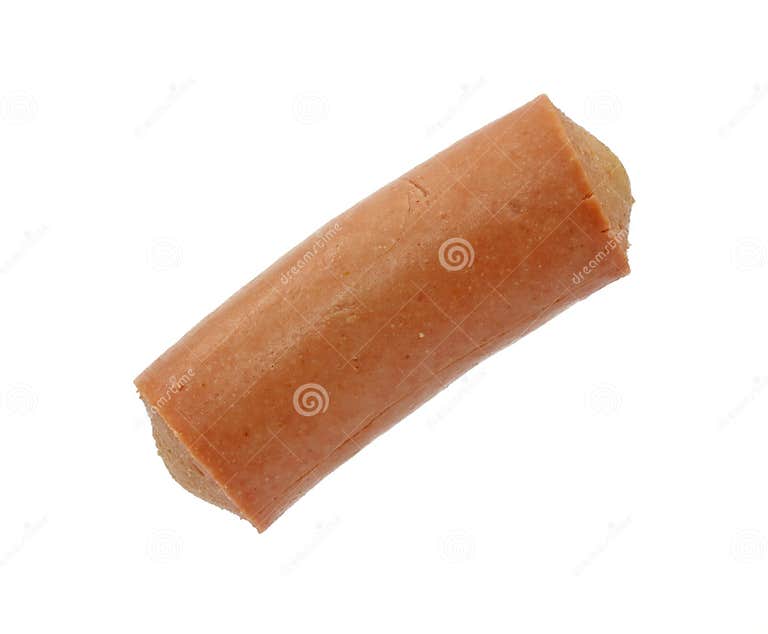 Single Vienna Sausage stock photo. Image of food, chopped - 20288900