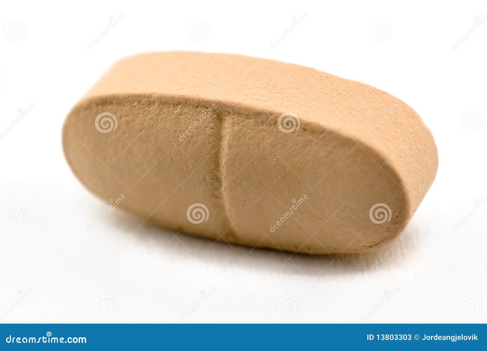 Single Vitamin Pill stock image. Image of healthy, eating - 13803303