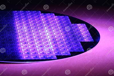 Single wafer stock image. Image of product, circuit, semi - 1554769