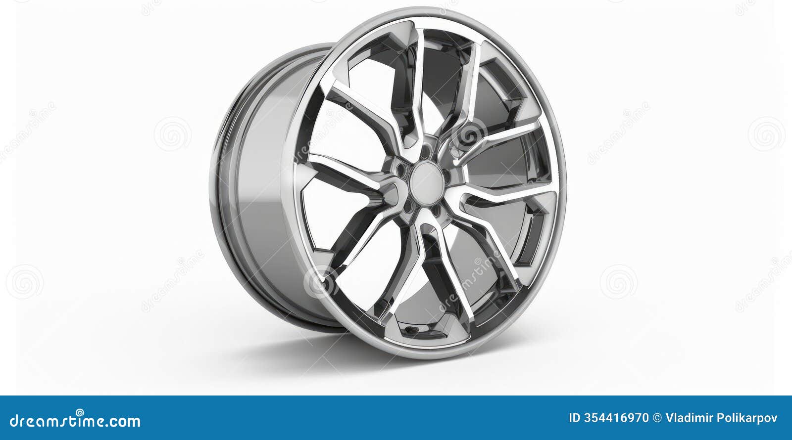 A Single Wheel Isolated on a White Background. Perfect for Industrial ...