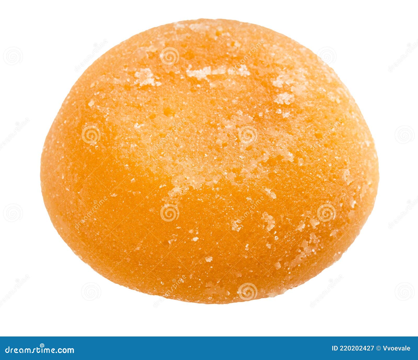 Single Whole Round Piece of Palm Sugar Isolated Stock Image - Image of ...