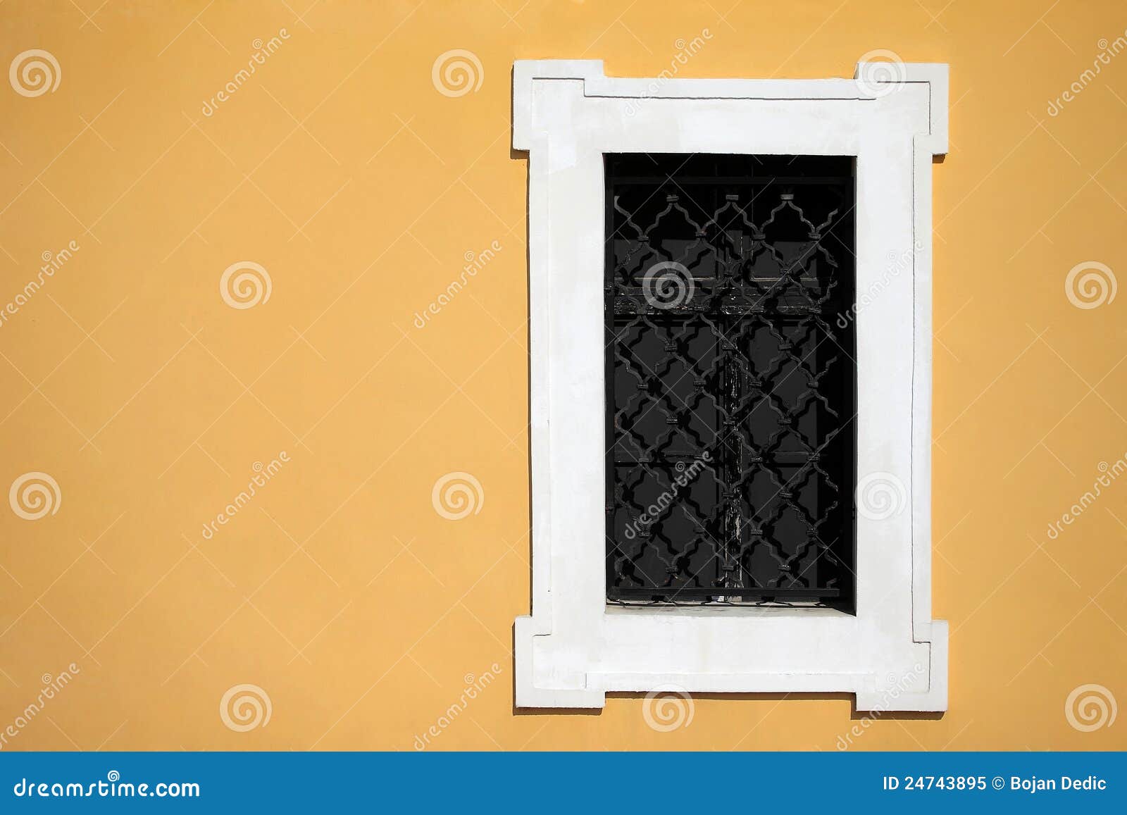 Single Window With Folded Open Wooden Shutter Stock Photo ...