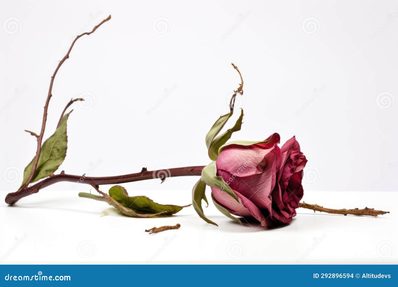 Withered Rose Stock Image | CartoonDealer.com #13268383