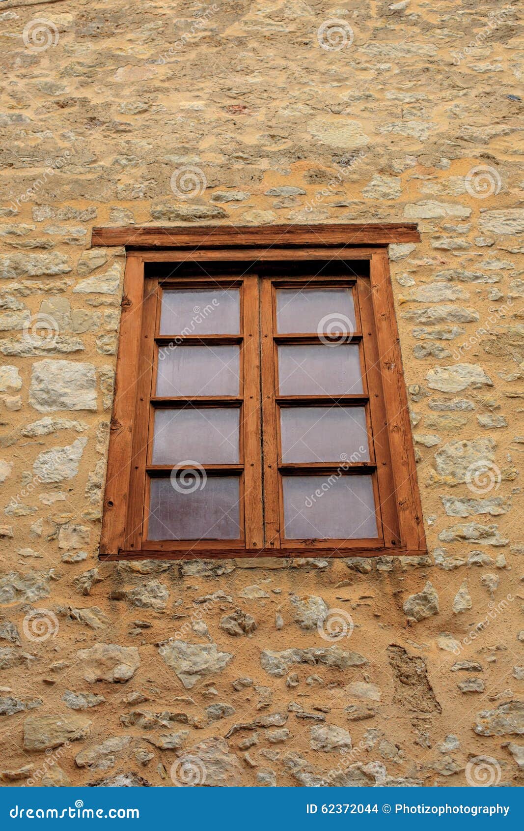 Single Wood Framed Window stock photo. Image of independence - 62372044