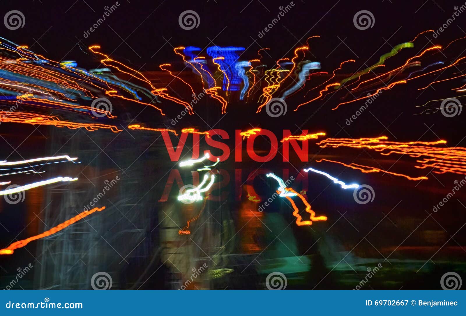 Single word Vision stock image. Image of design, creative - 69702667