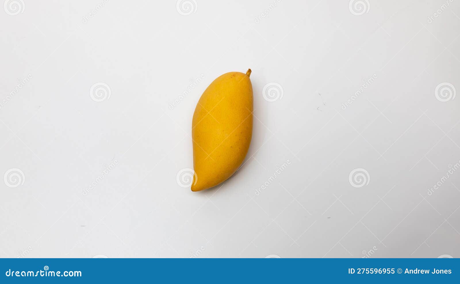 A Single Yellow Thai Mango stock image. Image of vibrant - 275596955