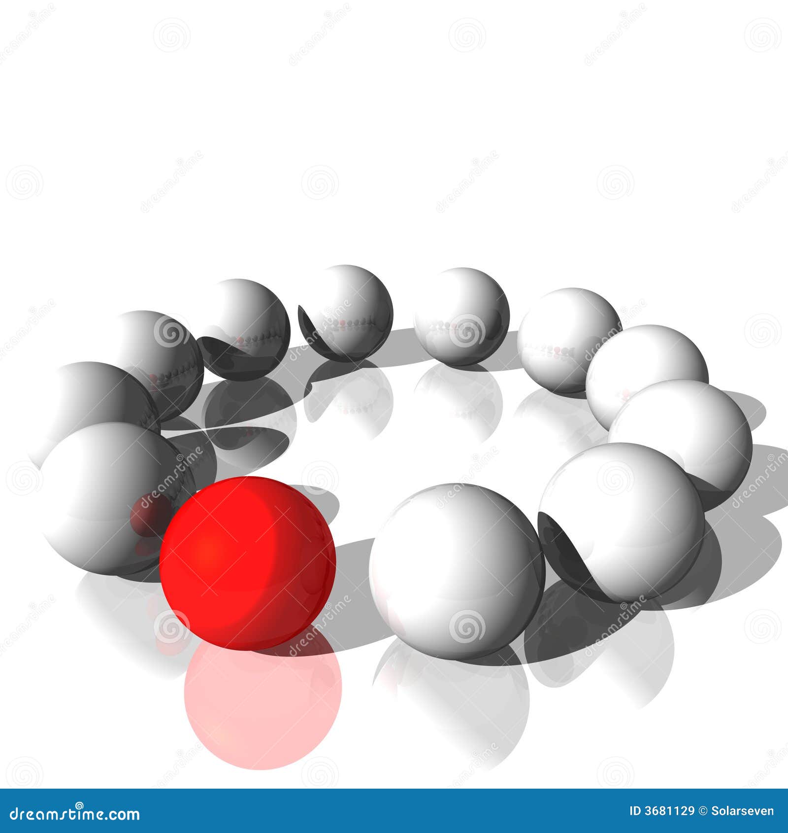 Singled Out Concept Stock Photo | CartoonDealer.com #3681129