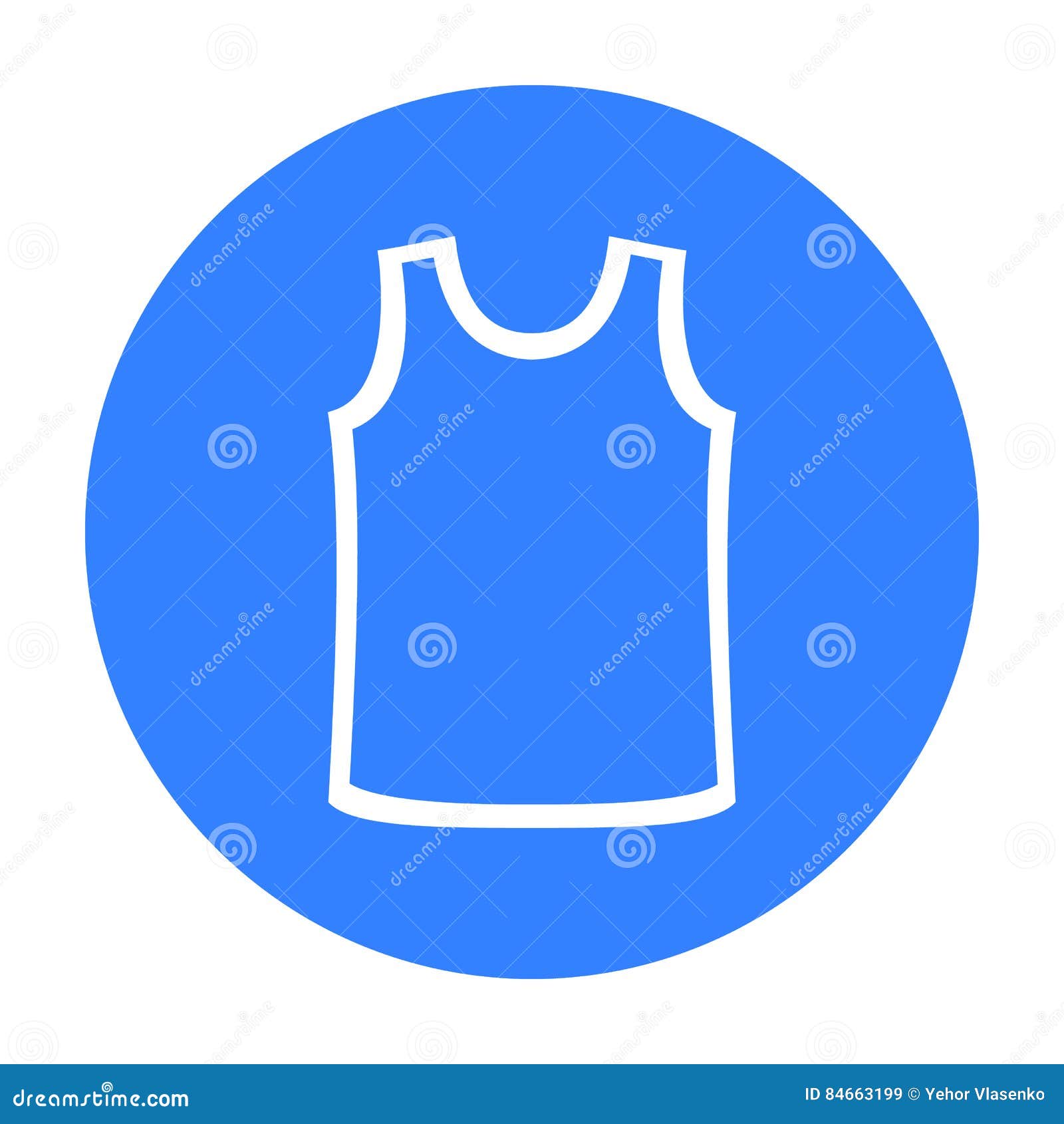 Singlet Icon of Vector Illustration for Web and Mobile Stock Vector ...