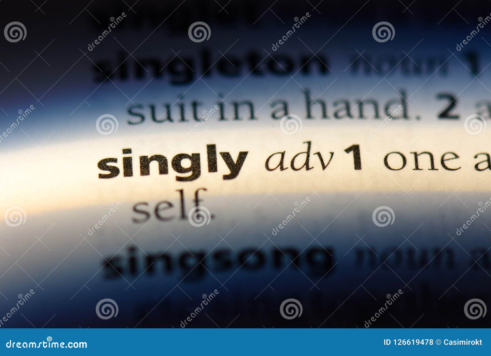 Singly stock photo. Image of singly, macro, writing - 126619478