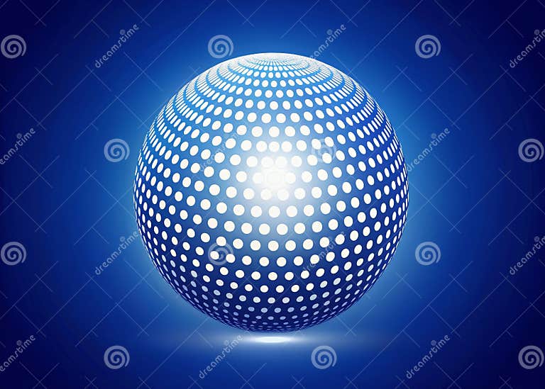 A Singular White Dot Against a Dramatic Deep Blue Silhouette a Study in ...