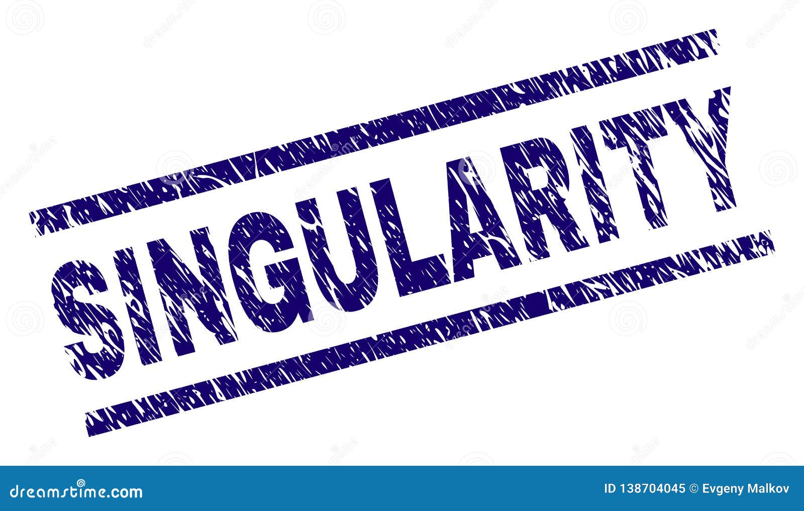 Scratched Textured SINGULARITY Stamp Seal Stock Vector - Illustration ...