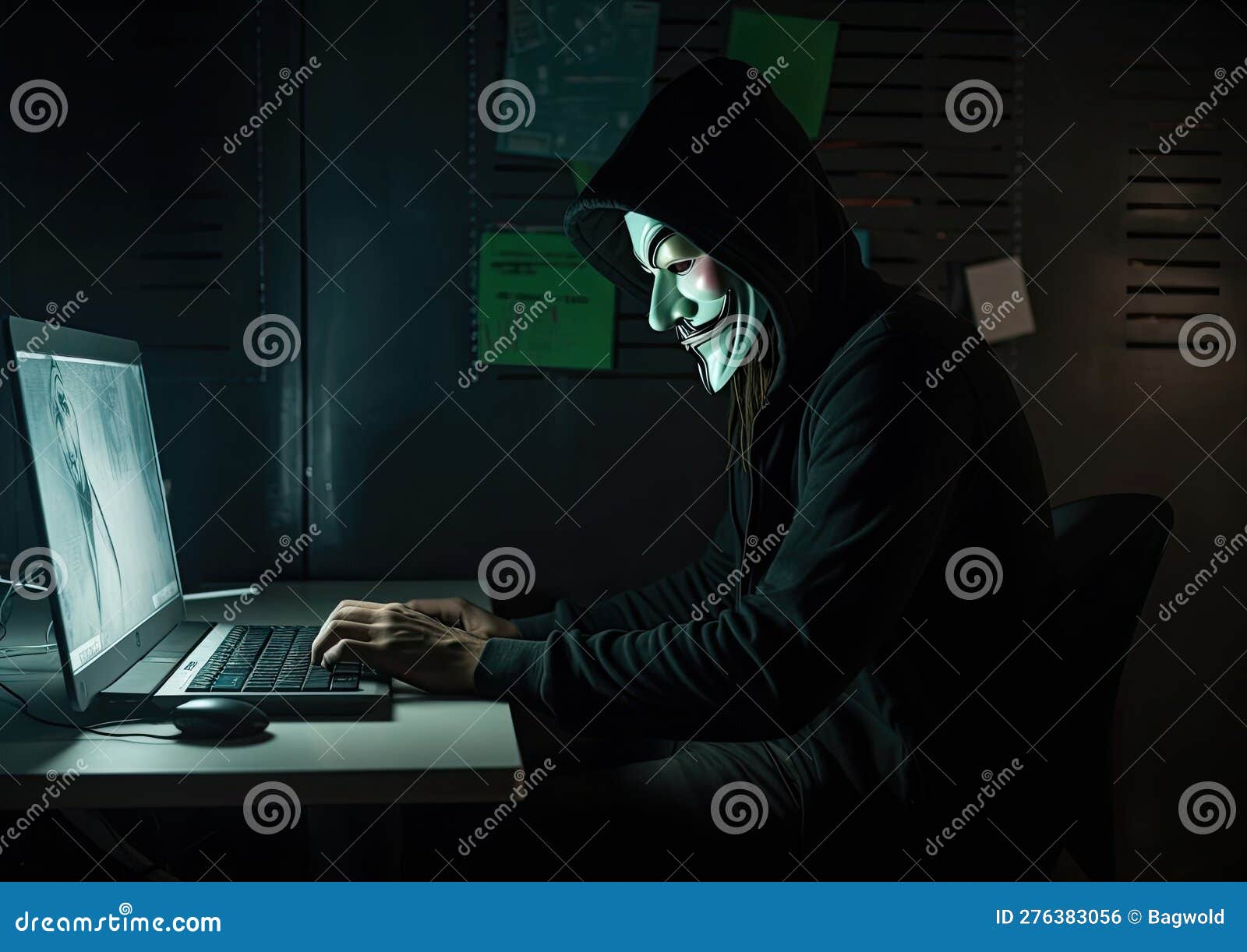 Sinister Computer Hacker Generative AI Illustration Stock Illustration ... Sinister Computer Hacker Generative AI Illustration Stock Illustration ...
