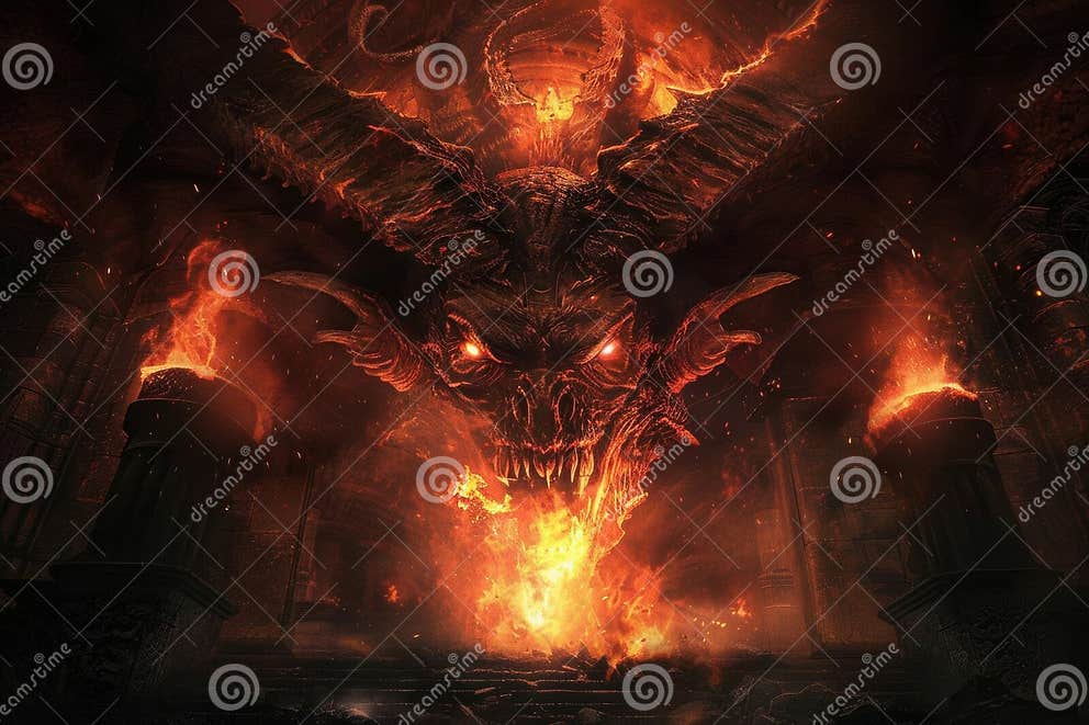 Sinister Shadows. Dark and Foreboding Atmosphere Concept Stock ...