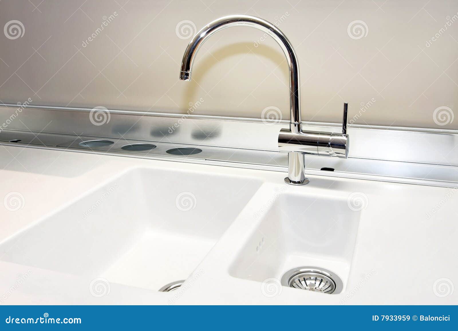 Sink stock image. Image of interior, kitchen, decor, house - 7933959