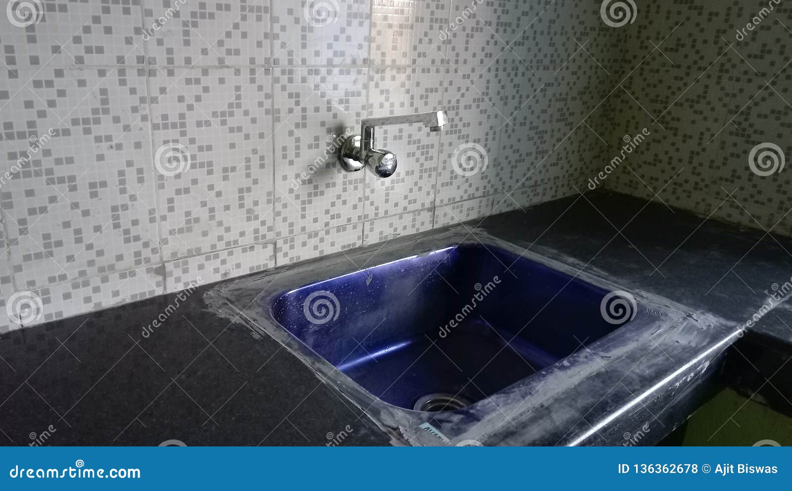 Sink stock photo. Image of fixed, sink, kitchen - 136362678