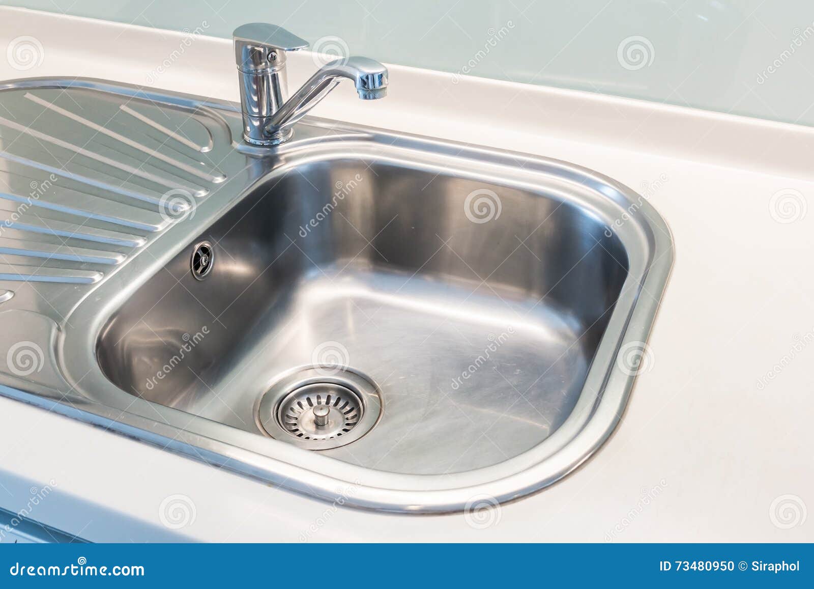 Sink and water tab stock photo. Image of faucet, water - 73480950