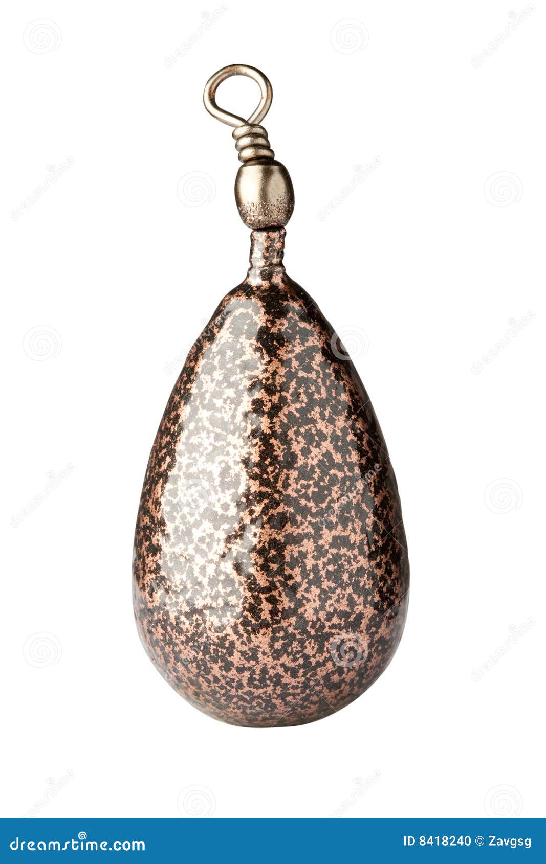 Sinker for fishing stock photo. Image of heavy, closeup - 8418240