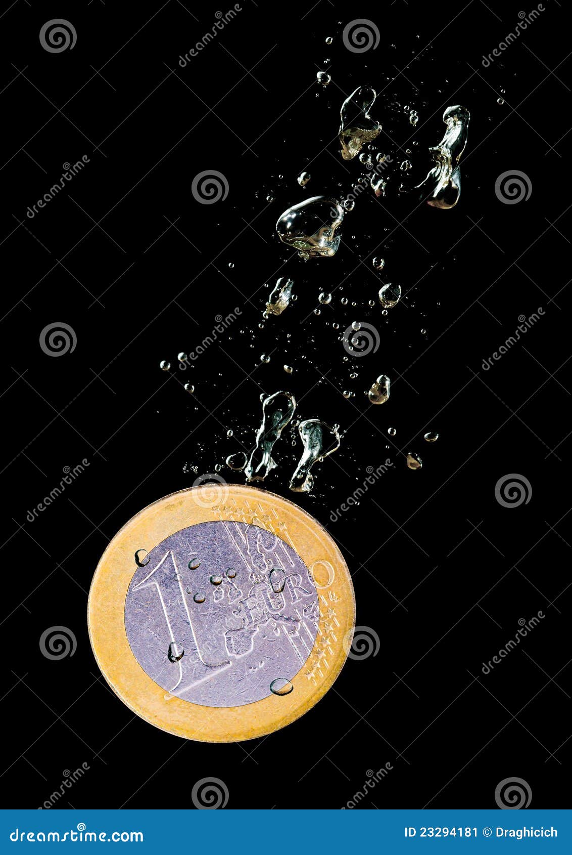 Sinking Euro Coin Stock Photos - Free & Royalty-Free Stock Photos from ...