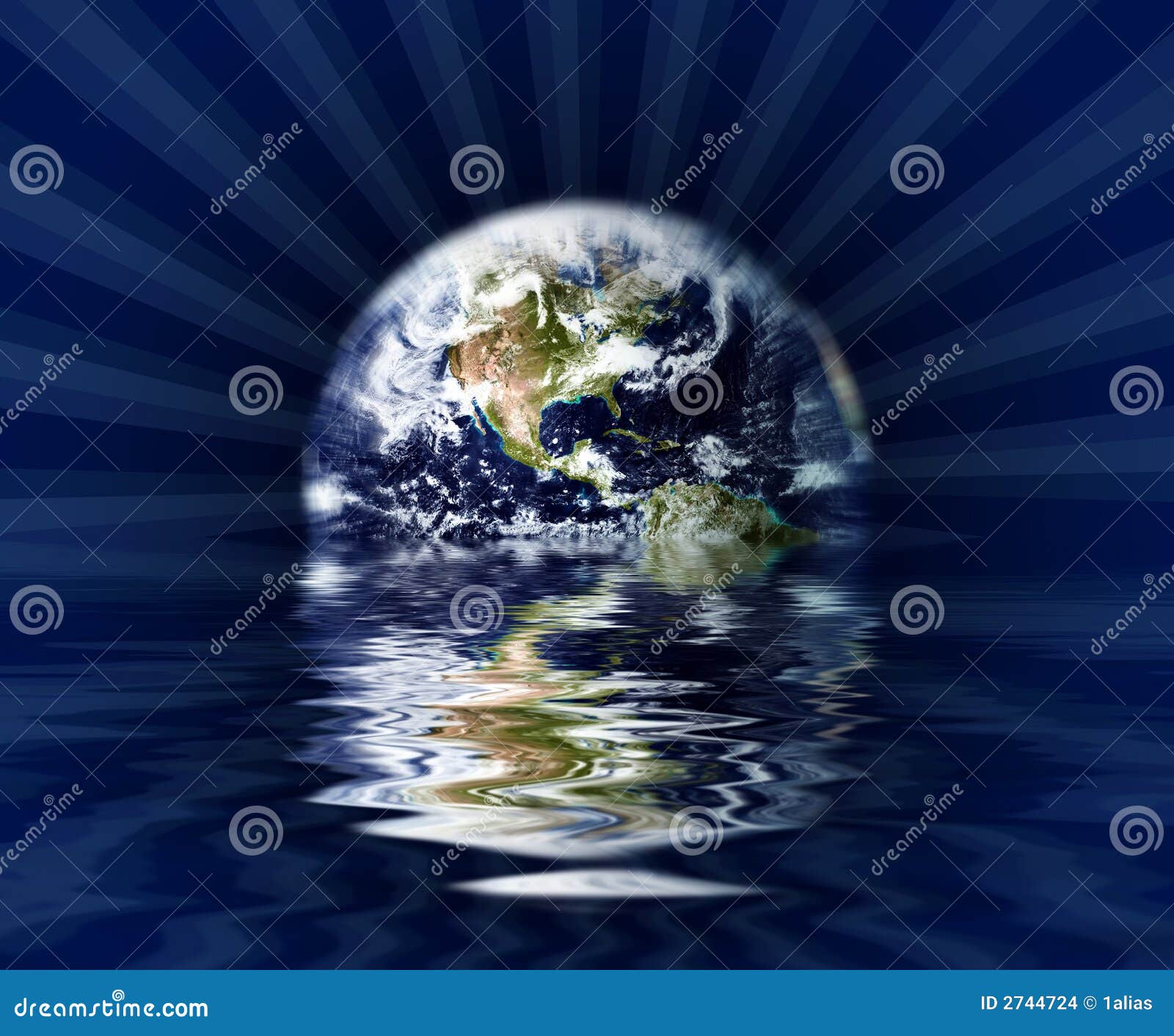 Sinking Earth Royalty-Free Stock Photography | CartoonDealer.com #6076685