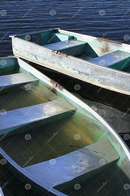 Sinking Rowboat stock photo. Image of lake, rowboat, calm - 6691228