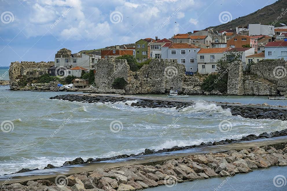 Kumkapi Beach in Sinop, Turkey Editorial Photography - Image of ...