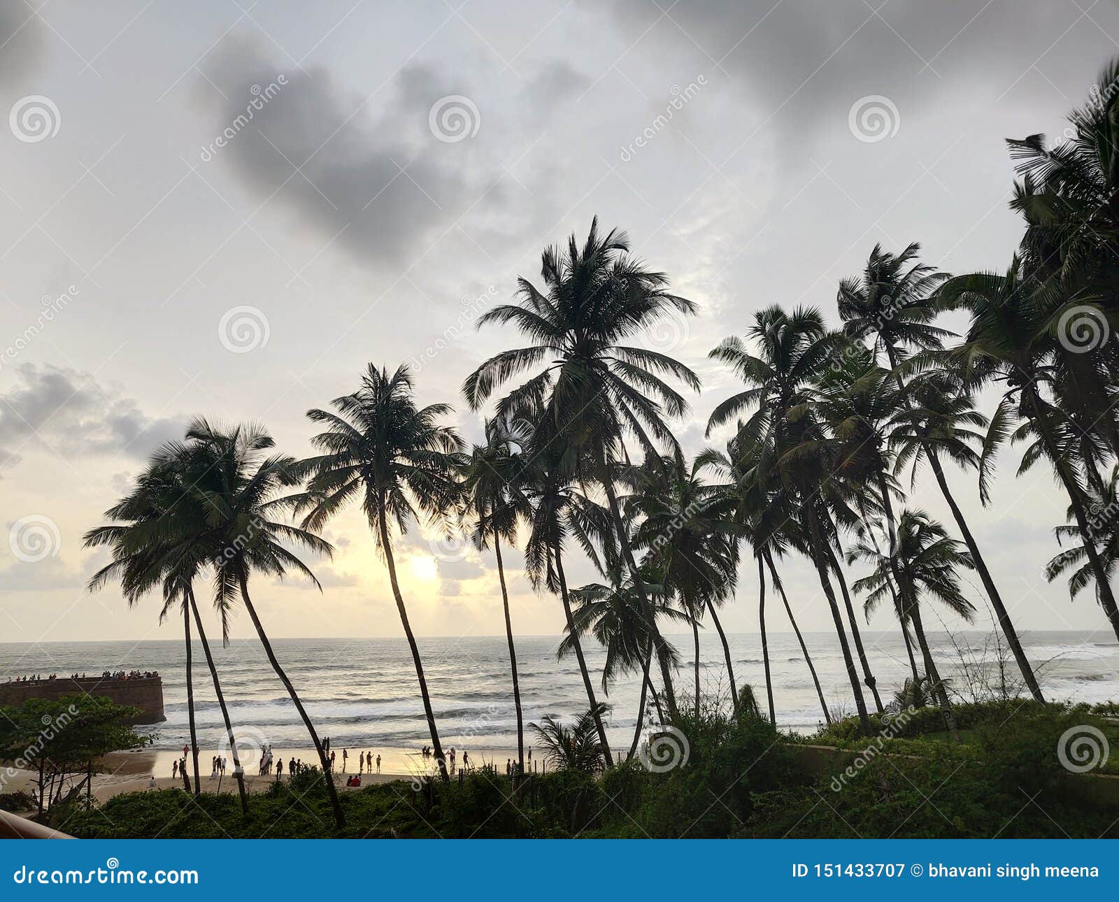 Sinquerim Beach, goa stock image. Image of beach, north - 151433707