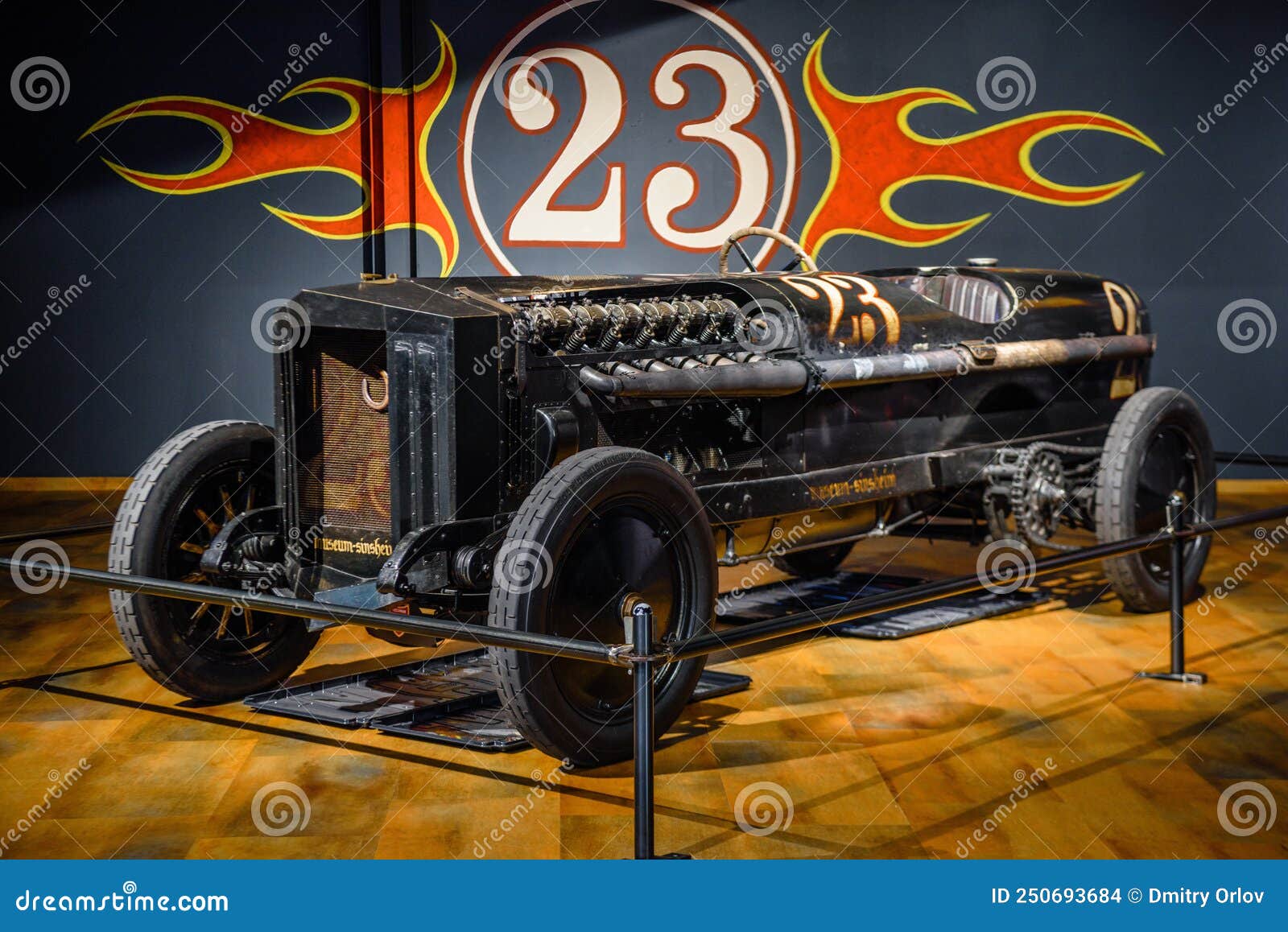 SINSHEIM, GERMANY - MAI 2022: Black Brutus Experimental Car 1907 ...