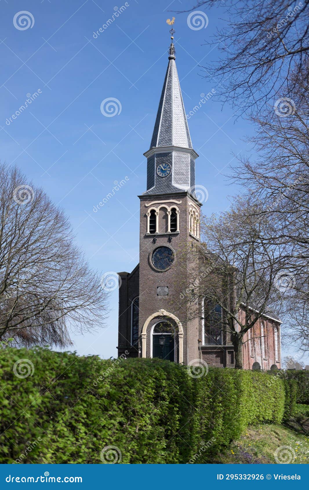 Sint-Laurentius Church in Echten, the Netherlands Stock Photo - Image ...