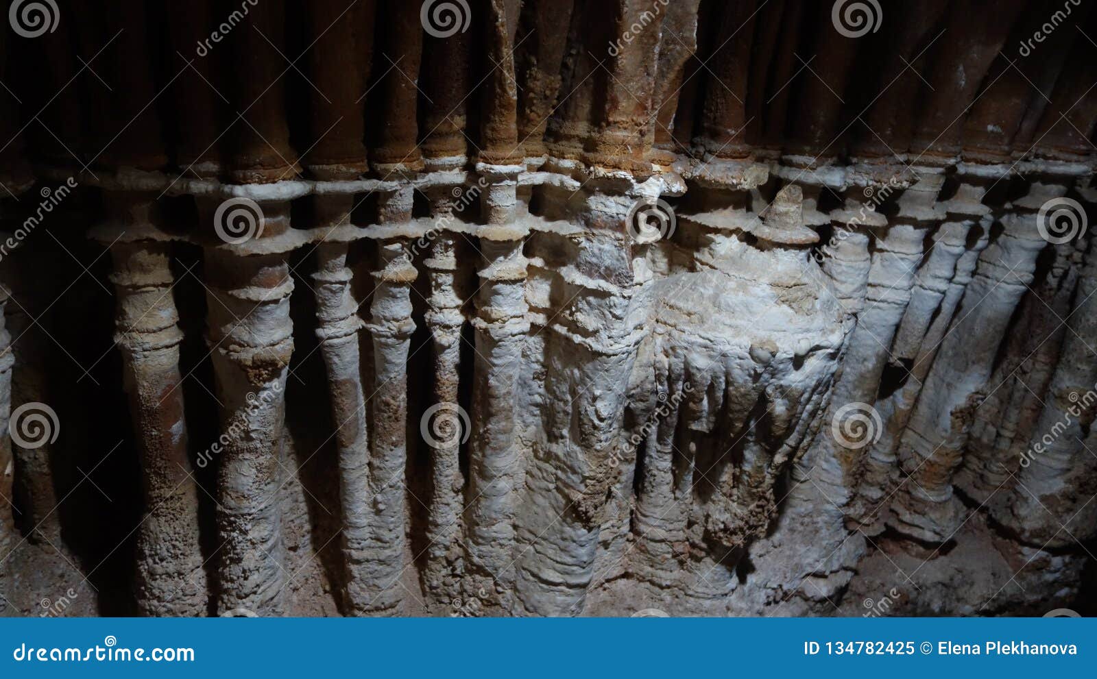 Sinter karst caves stock image. Image of stalagmite - 134782425