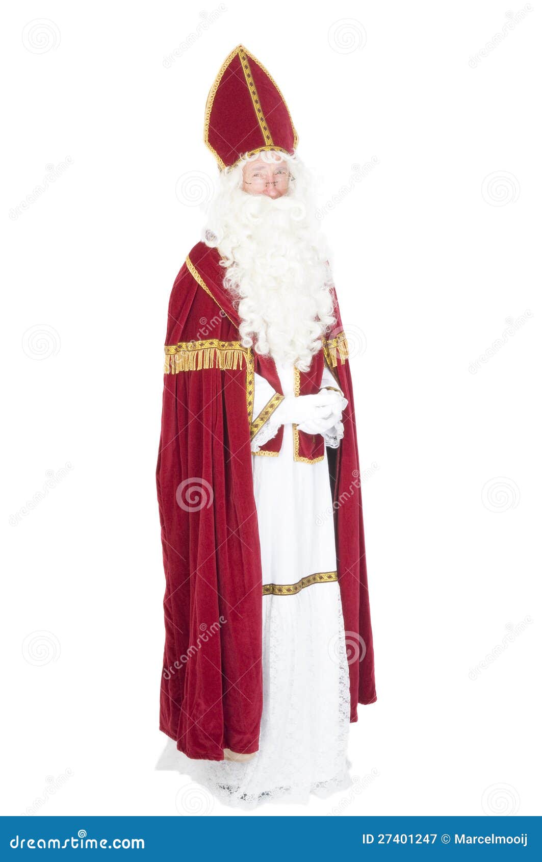 Sinterklaas stock image. Image of dressed, culture, white - 27401247