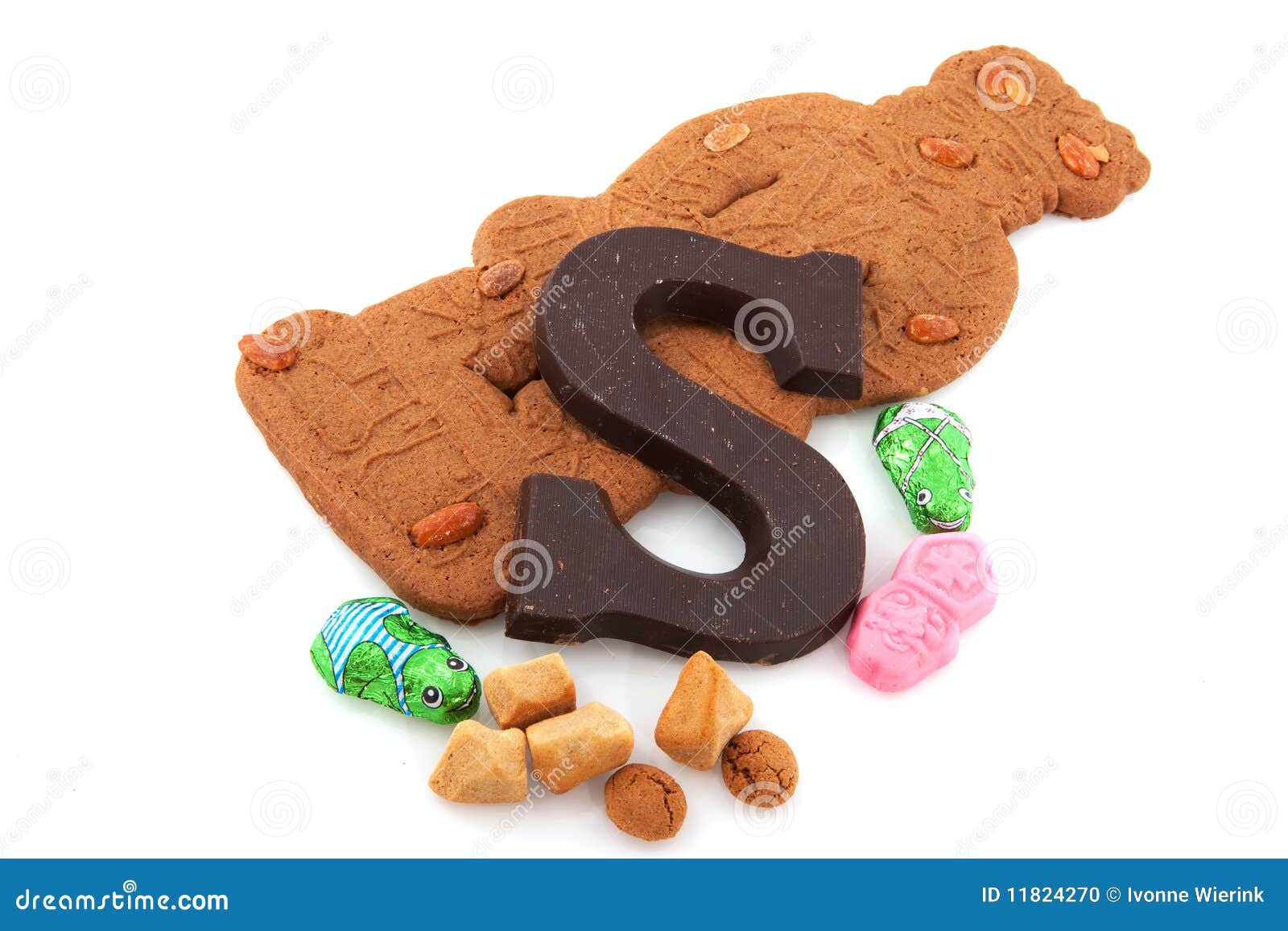 Sinterklaas candy stock photo. Image of still, chocolate - 11824270