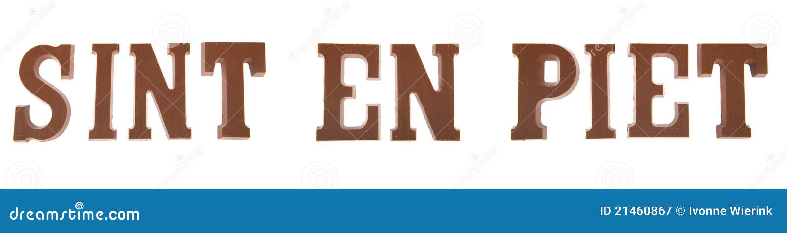 Sinterklaas Chocolate Letters Stock Image - Image of holidays, culture ...