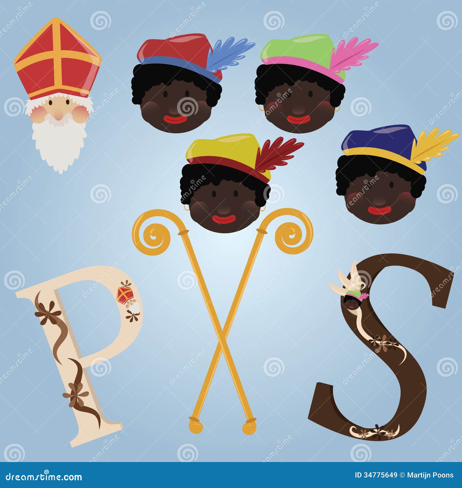 Dutch Traditional Symbols Doodle Set Vector Illustration ...