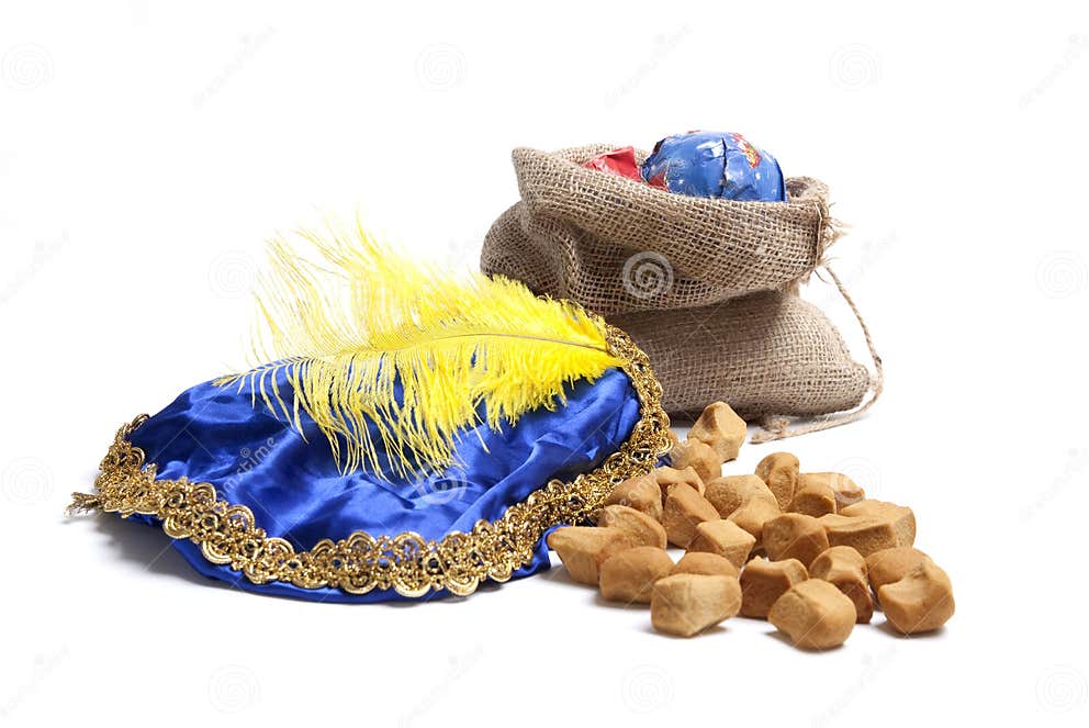 Sinterklaas Presents and Sweets Stock Photo - Image of december, baked ...