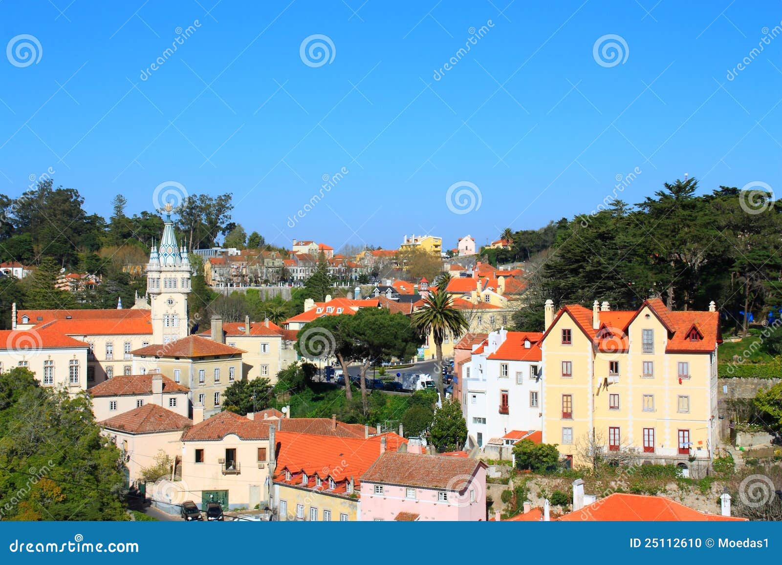 Sintra foto de archivo. Imagen de historia, turismo, portugal - 25112610