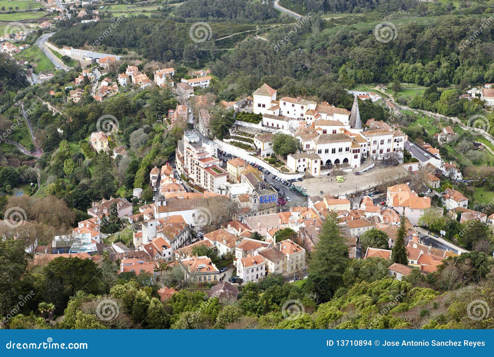 Sintra old town stock photo. Image of place, heritage - 13710894